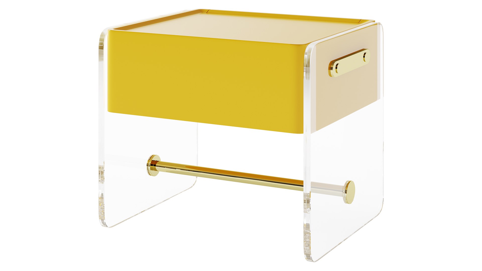 3D Minimalist Bedside Table Model - TurboSquid 2227927