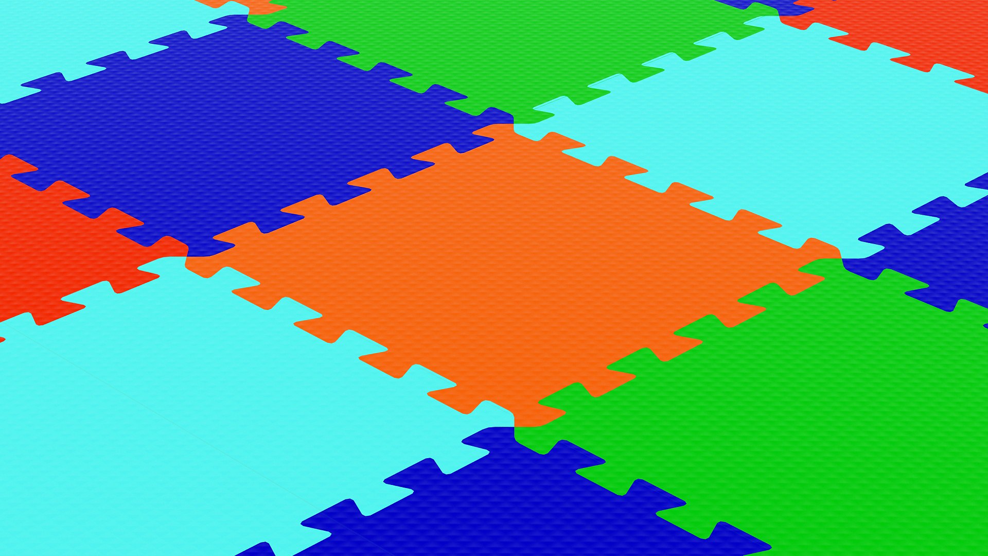 3D Model Children S Carpet Puzzle - TurboSquid 1484579