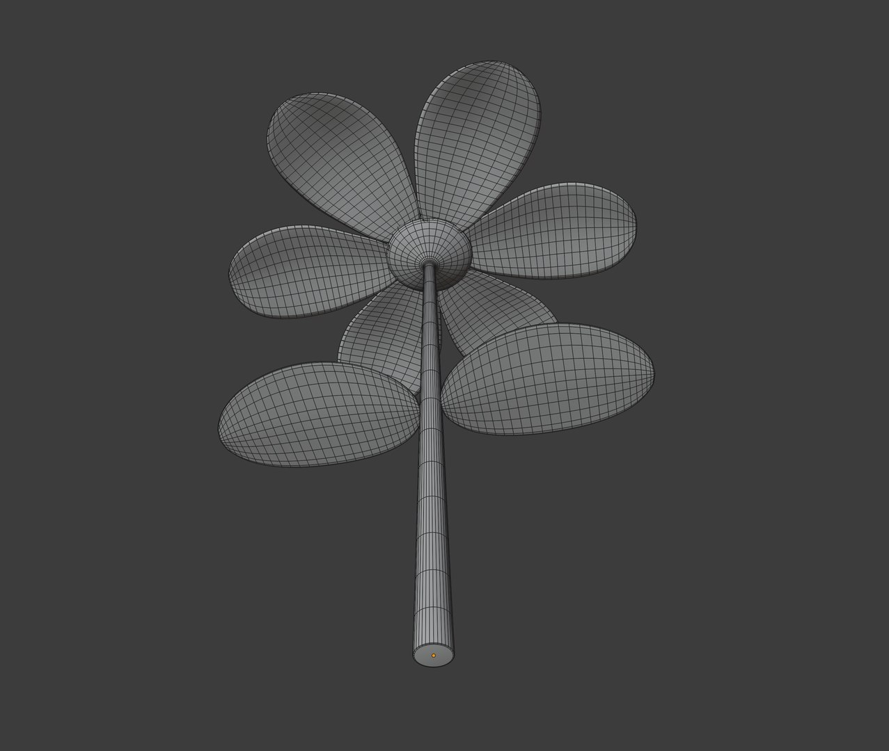 3D Green Flower Model - TurboSquid 1664136