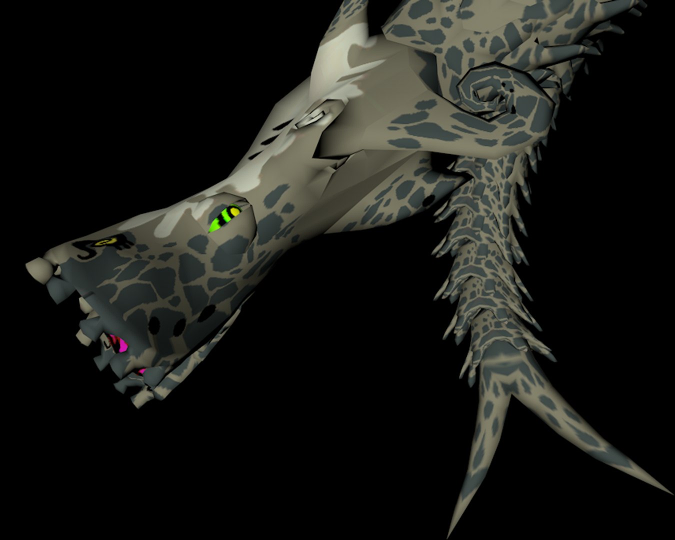 3D legendary worm - TurboSquid 1525588