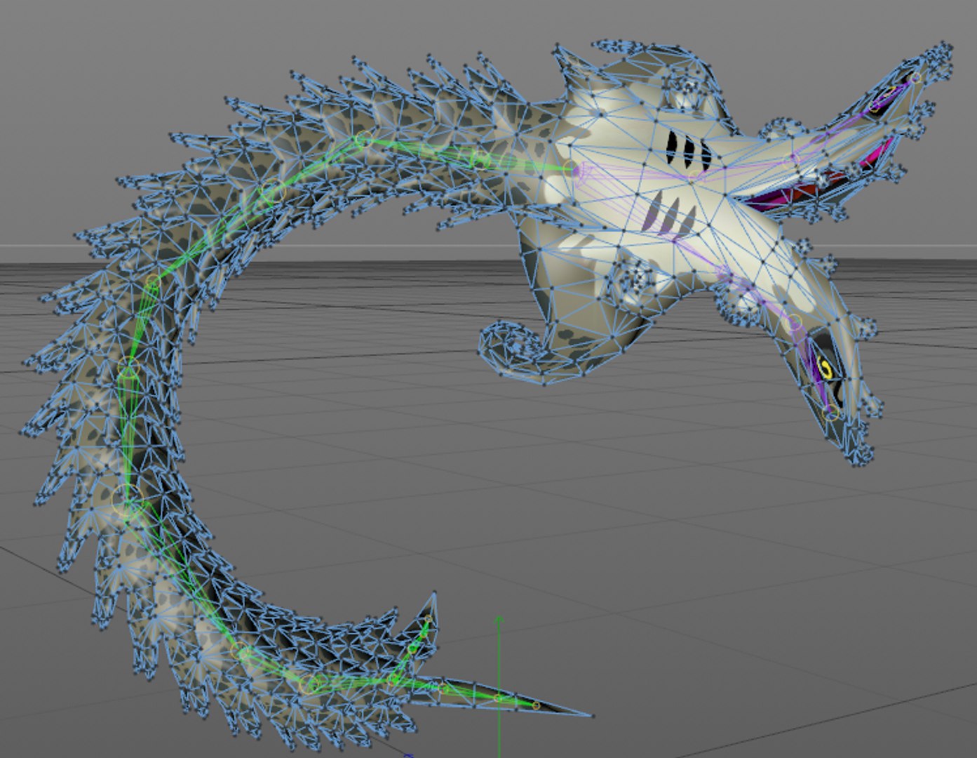 3D legendary worm - TurboSquid 1525588