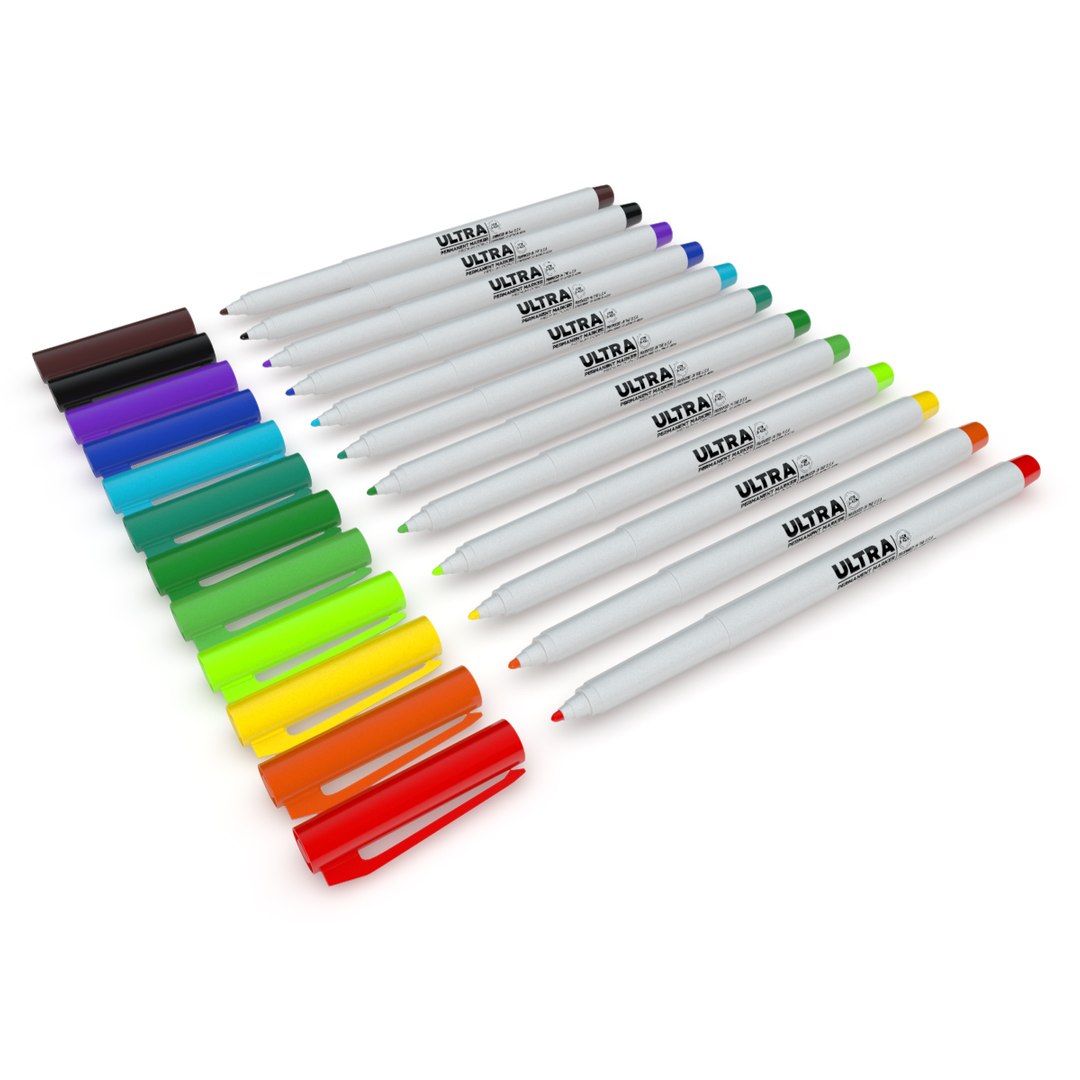 Marker Pens 3d Model