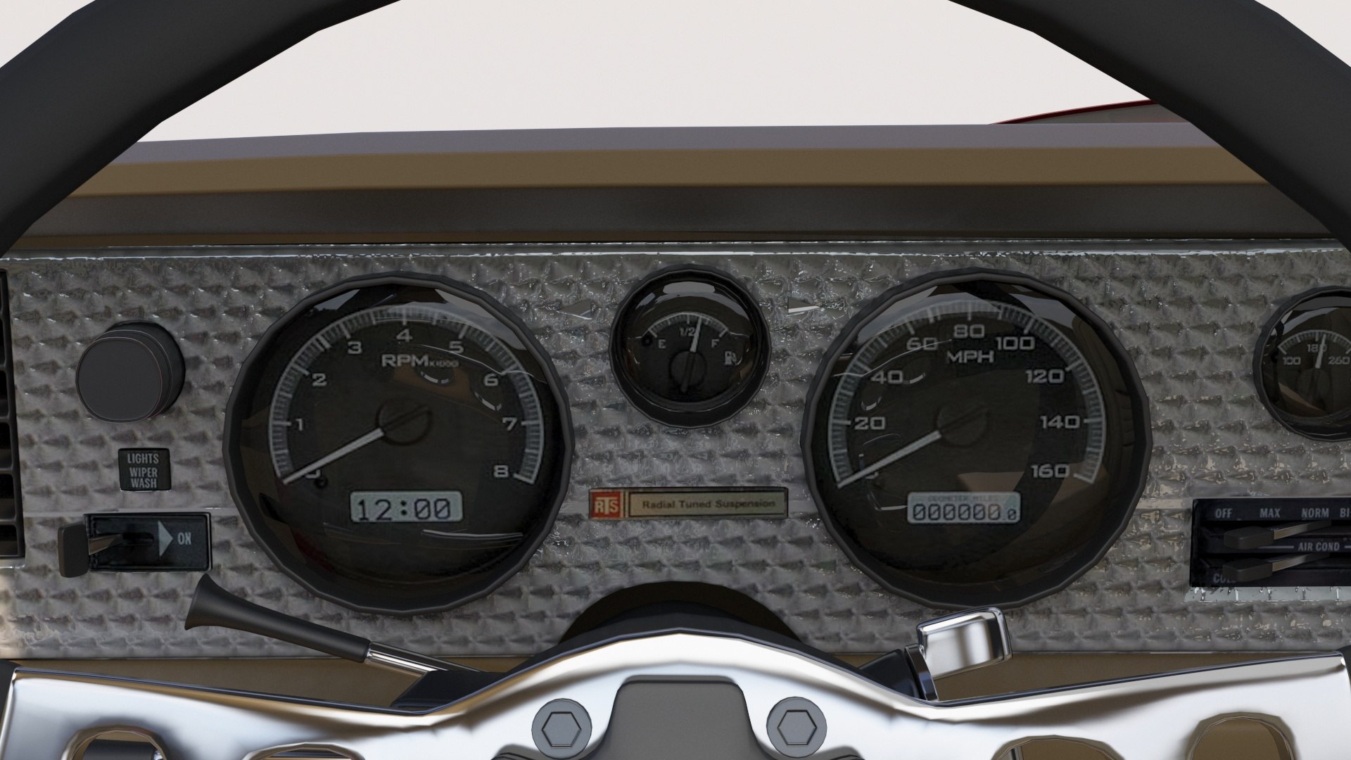 3D Pontiac Firebird Trans Am 1977Modified Wide Body Kit Model ...