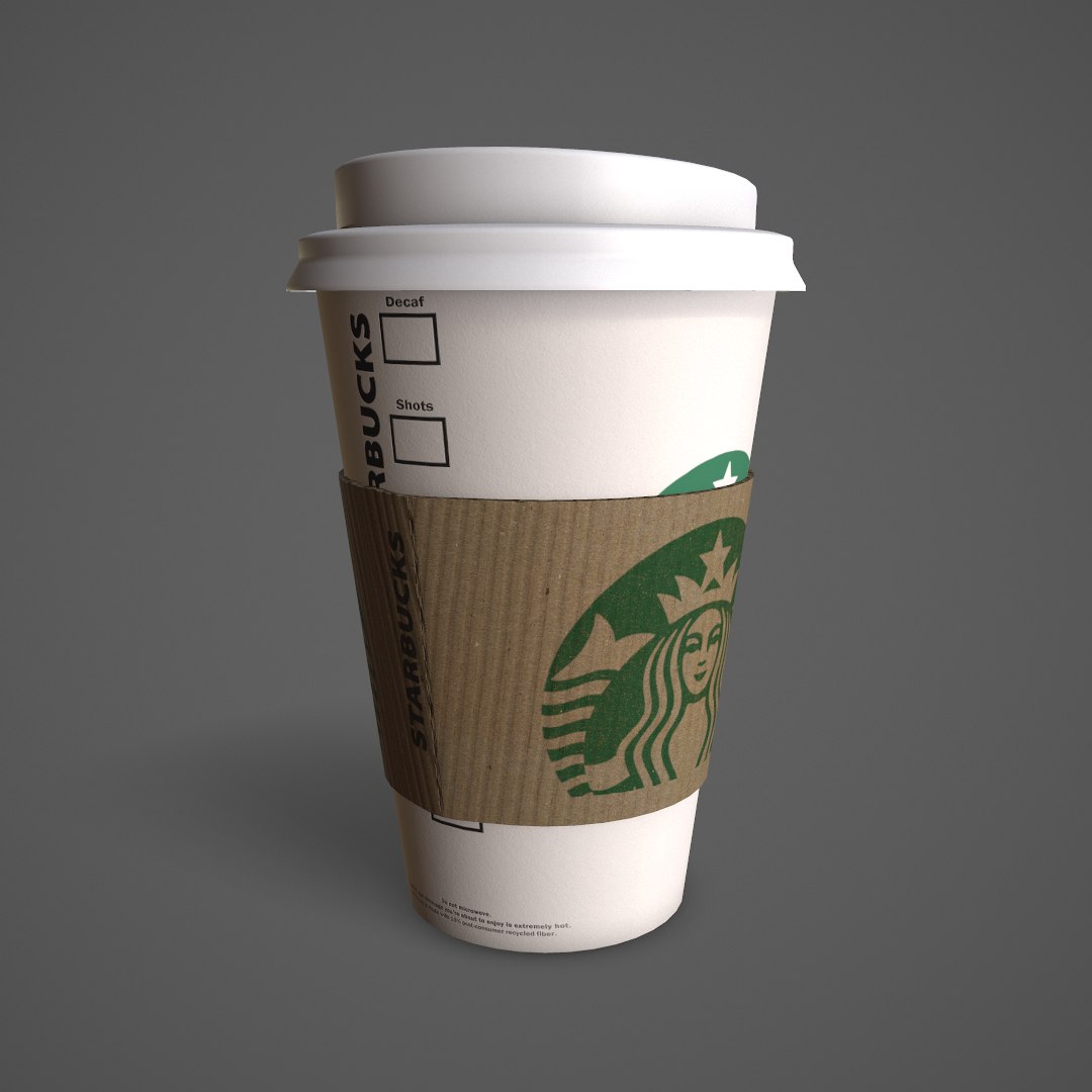 Starbucks Coffee Cup 3D - TurboSquid 1971037