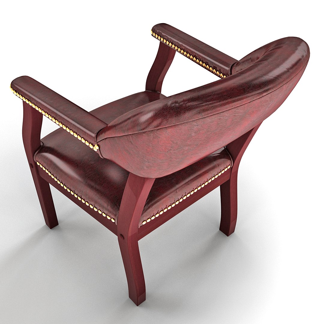 Captains Chair 3d Model