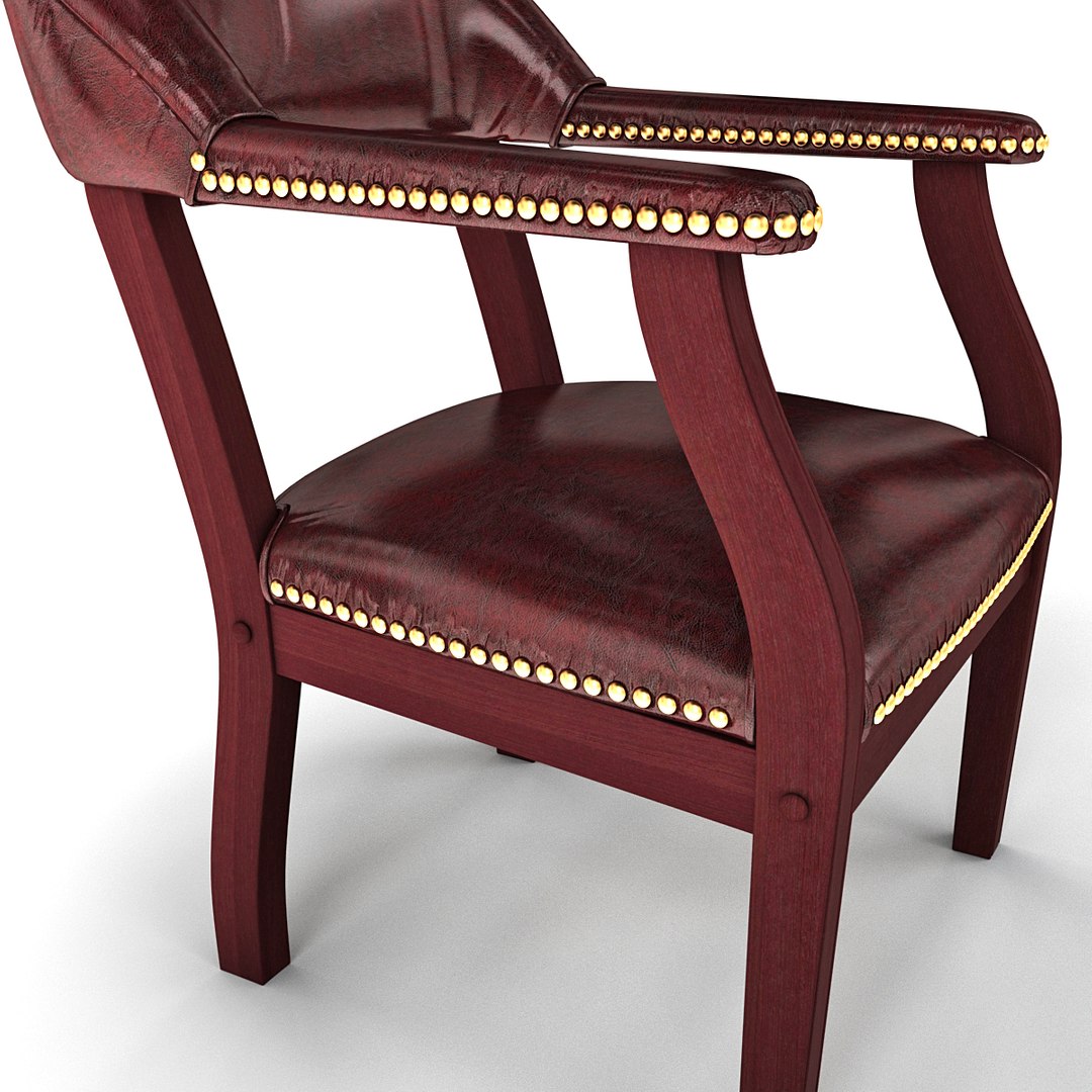 Captains Chair 3d Model