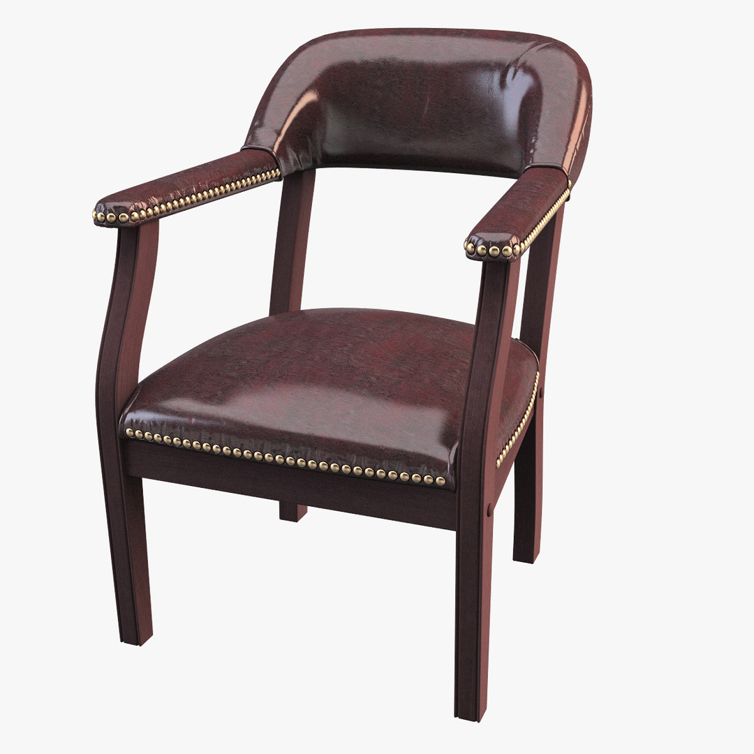 Captains Chair 3d Model