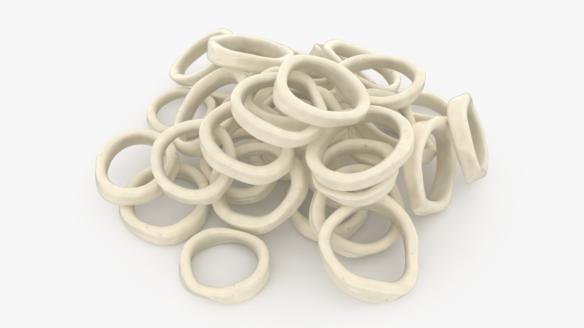 Squid Ring Pile 2 3D model - TurboSquid 2090060