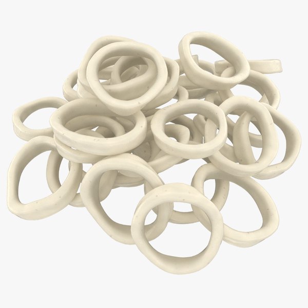 modelo 3d Squid Ring Pile 2 - TurboSquid 2090060