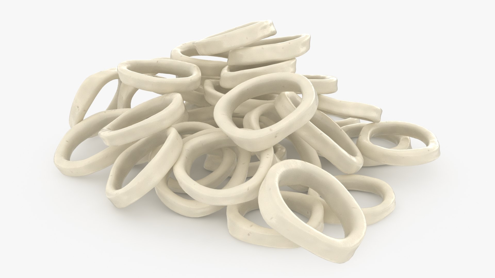 Squid Ring Pile 2 3D model - TurboSquid 2090060