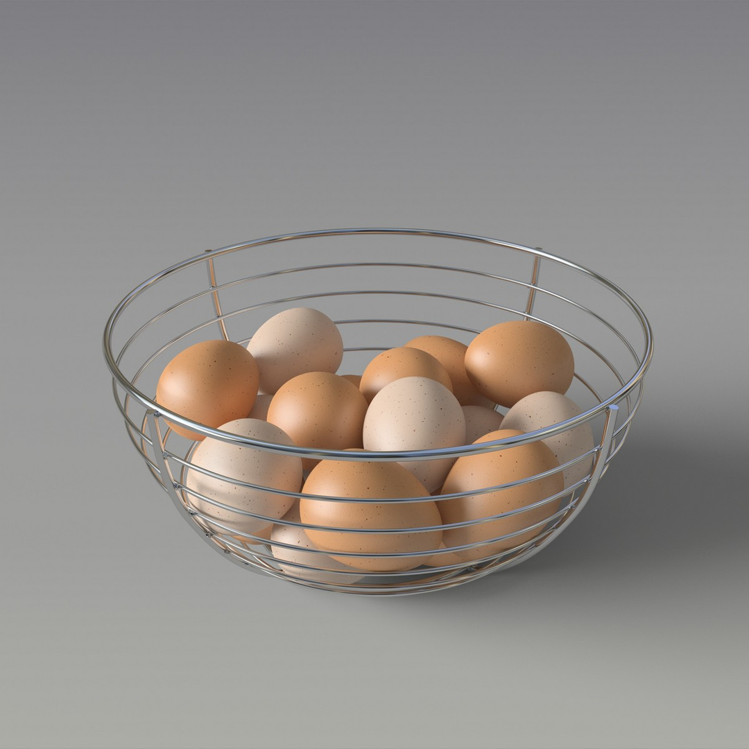 3d egg model