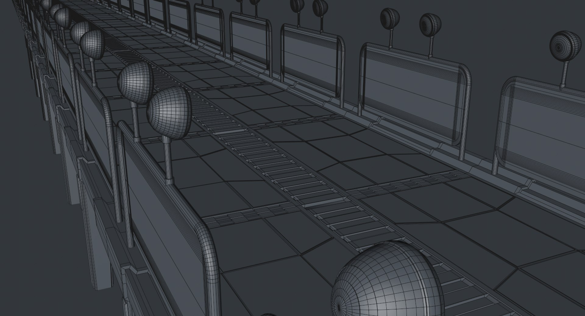 3D Sci Fi Bridge Model - TurboSquid 1391742