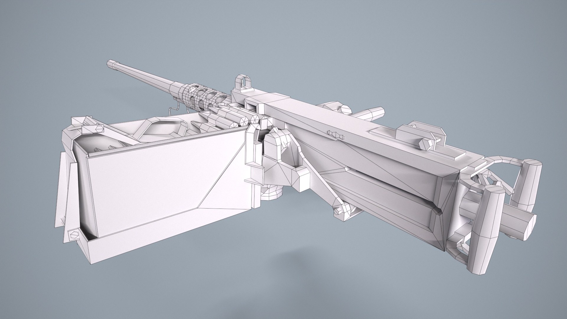 3D M2 Browning Machine Gun - TurboSquid 2199383