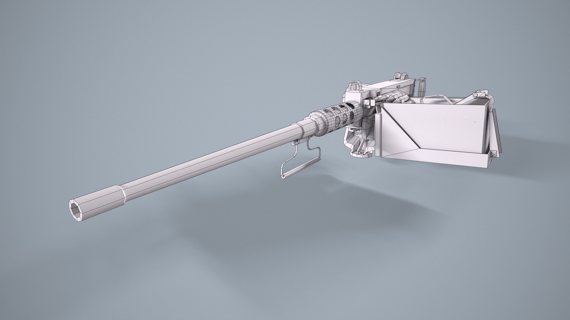 3D M2 Browning Machine Gun - TurboSquid 2199383