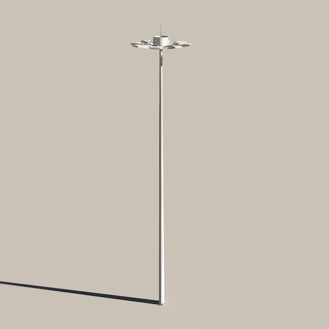 3D Light Tower Exterior Architecture Model - TurboSquid 1597144