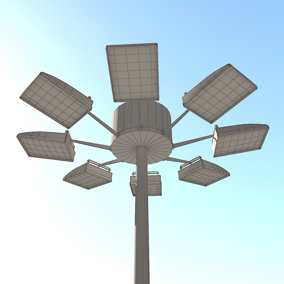 3D Light Tower Exterior Architecture Model - TurboSquid 1597144