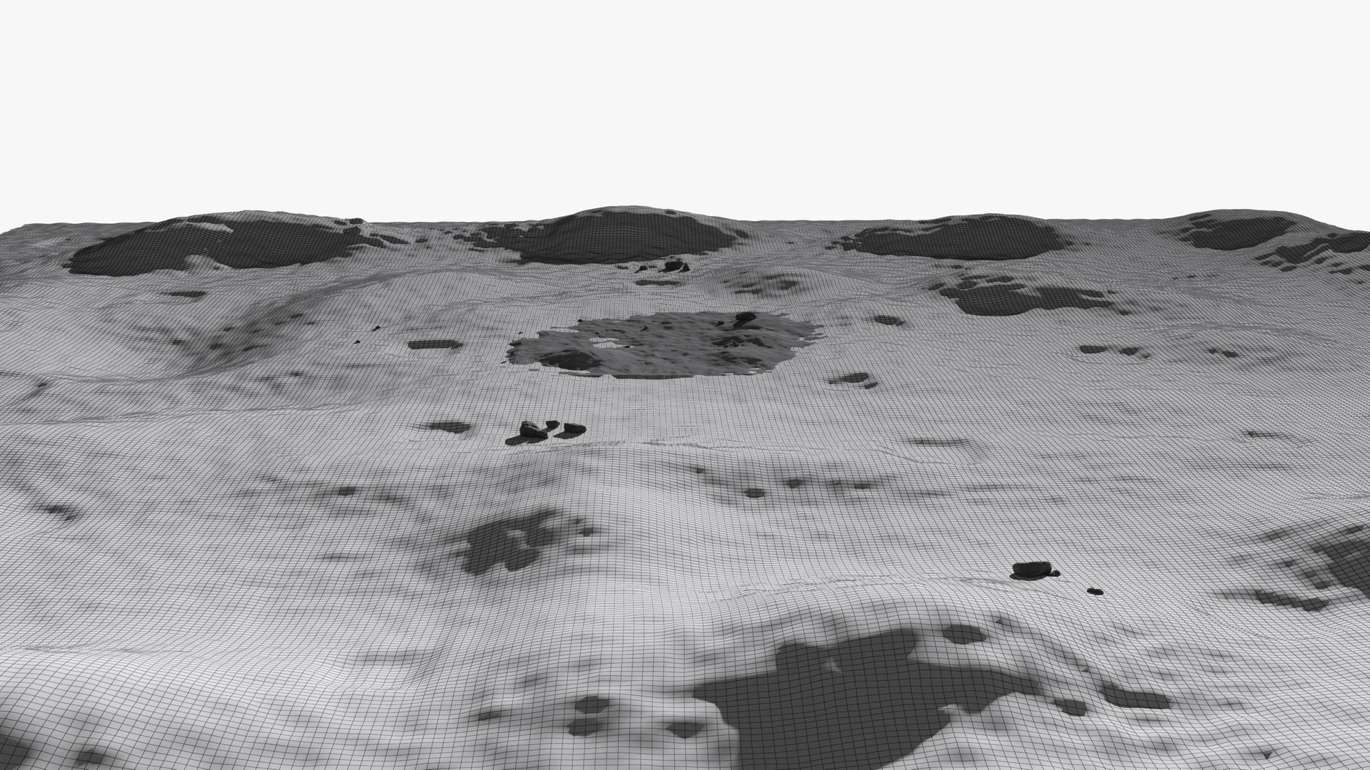 Moon Environment Surface 3D - TurboSquid 1669826