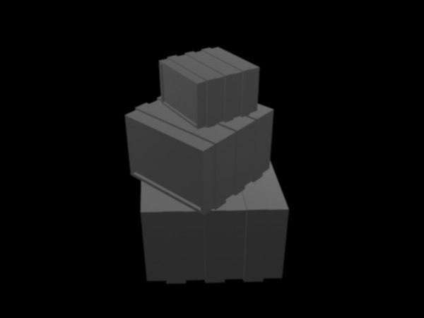 Caravan wagon barrels 3D model - TurboSquid 1294717