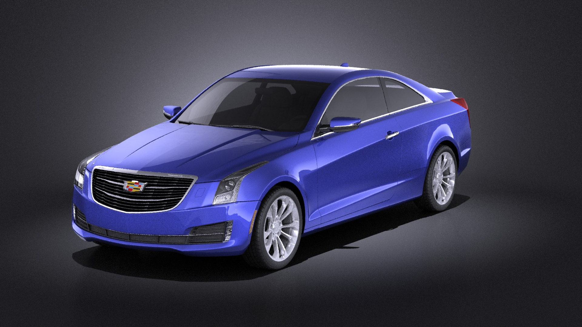 3d Coupe 2015 Cadillac Model