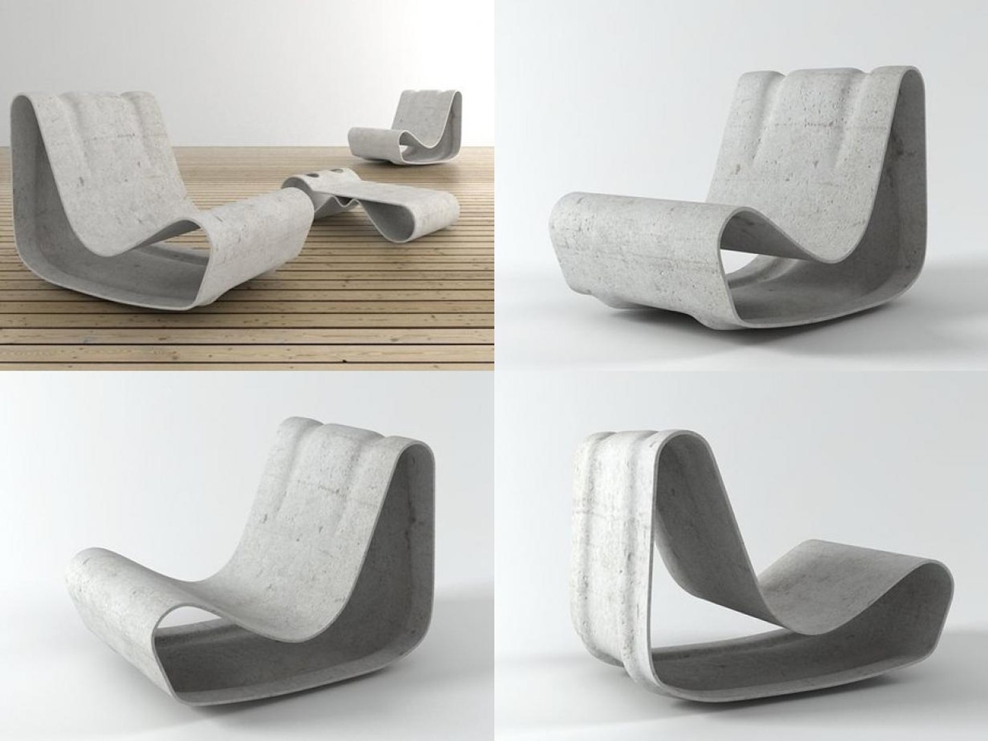 3D Loop Chair - TurboSquid 1180597