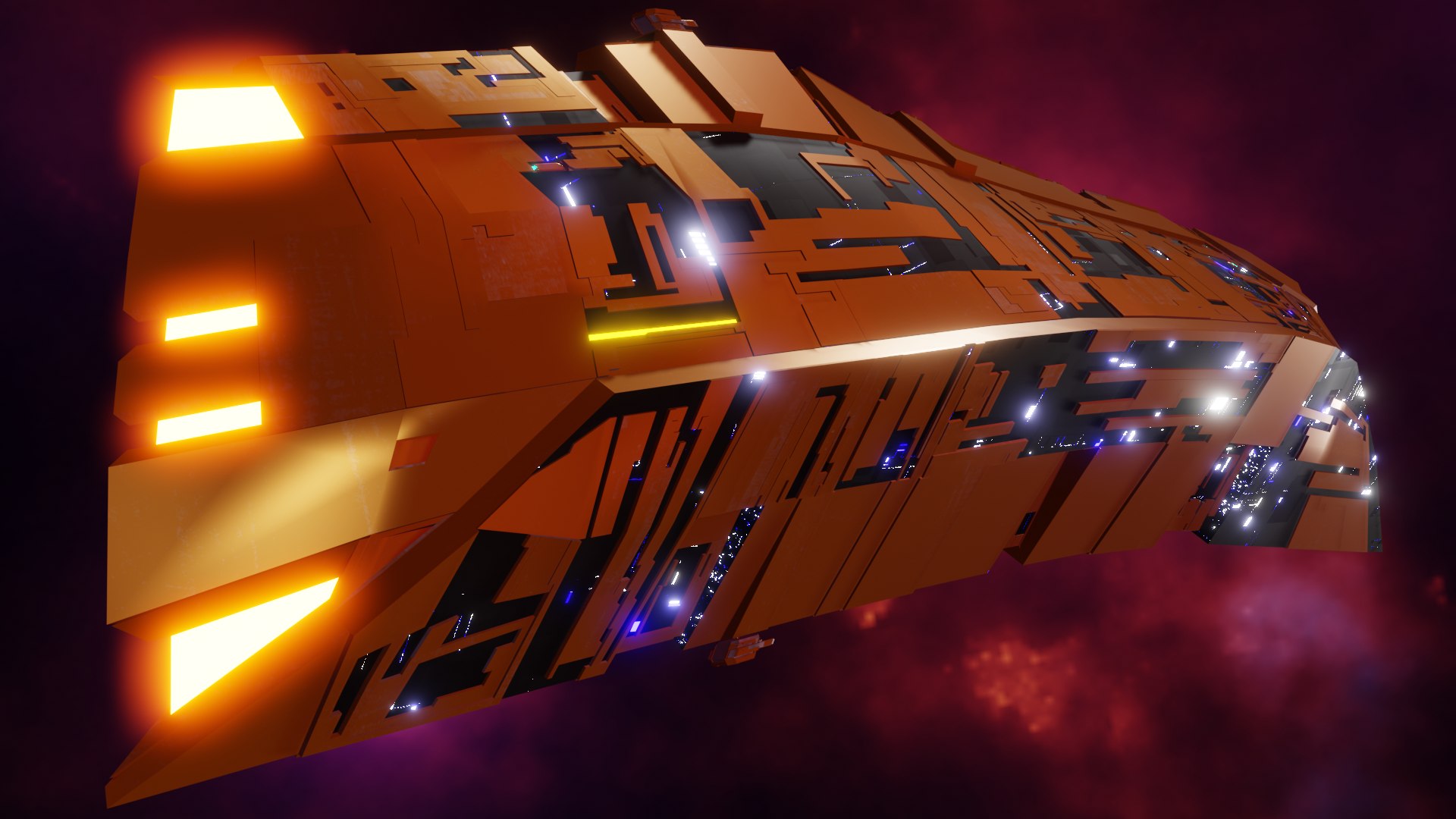 3D Destroyer Spaceship - TurboSquid 2185564