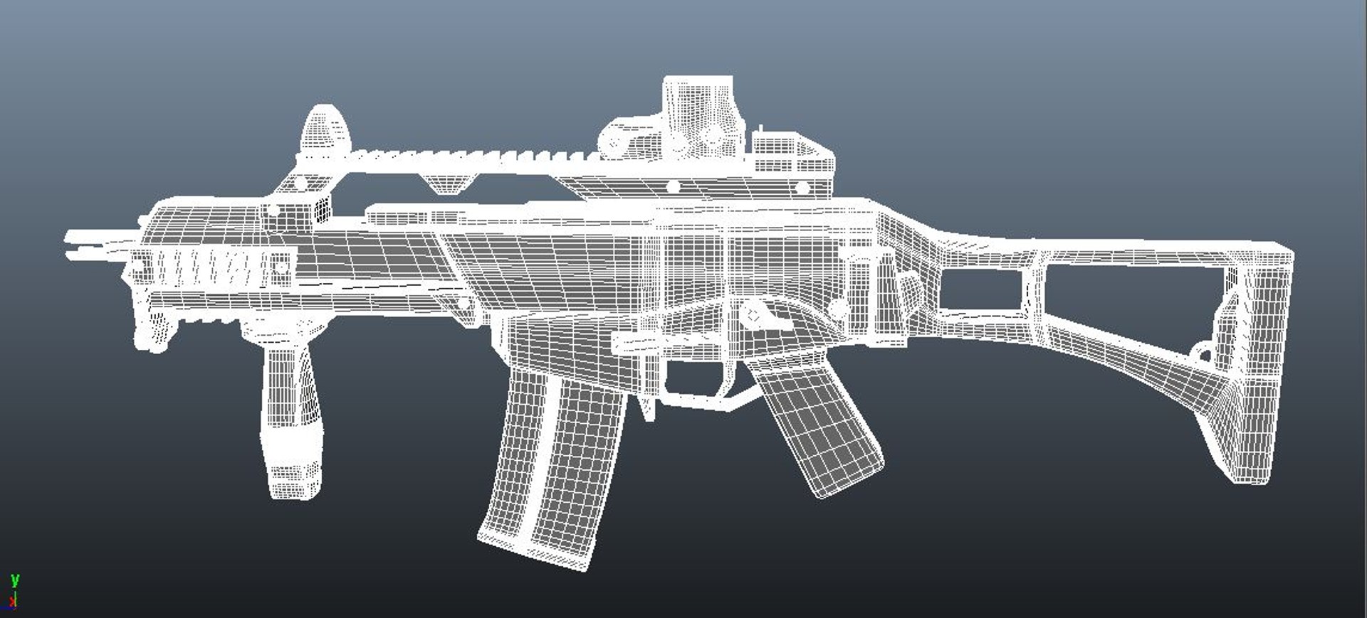 3D G-36 Gun Model - TurboSquid 1171451