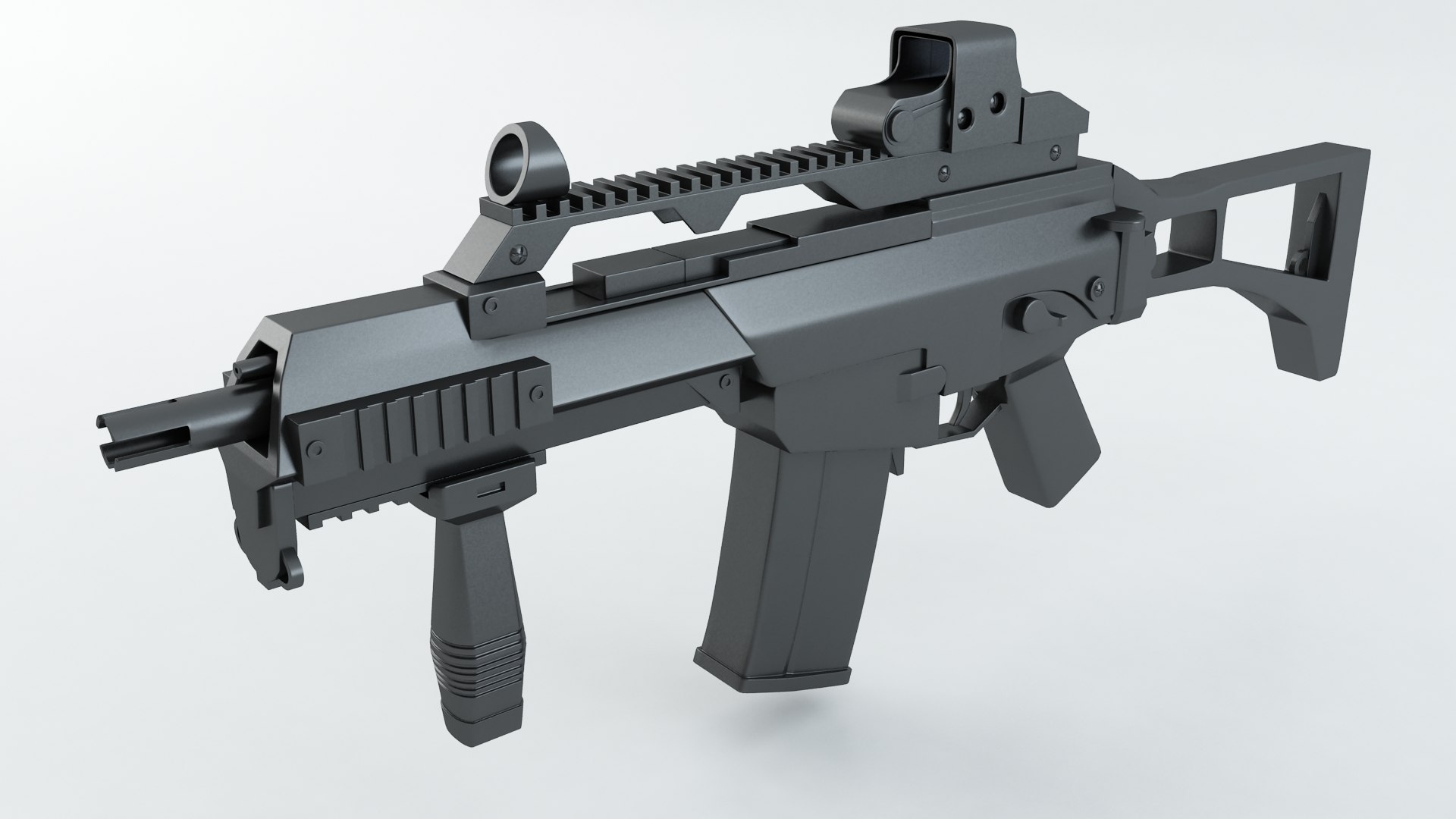 3D G-36 Gun Model - TurboSquid 1171451