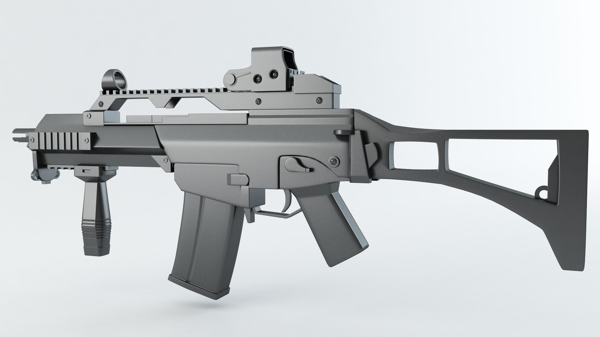 3D G-36 Gun Model - TurboSquid 1171451