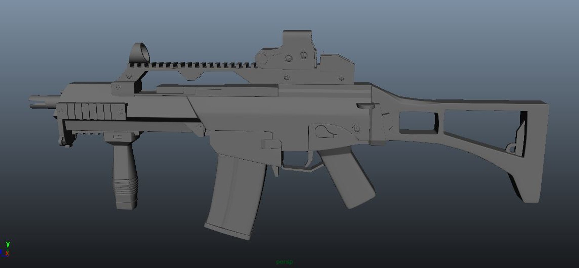 3D G-36 Gun Model - TurboSquid 1171451