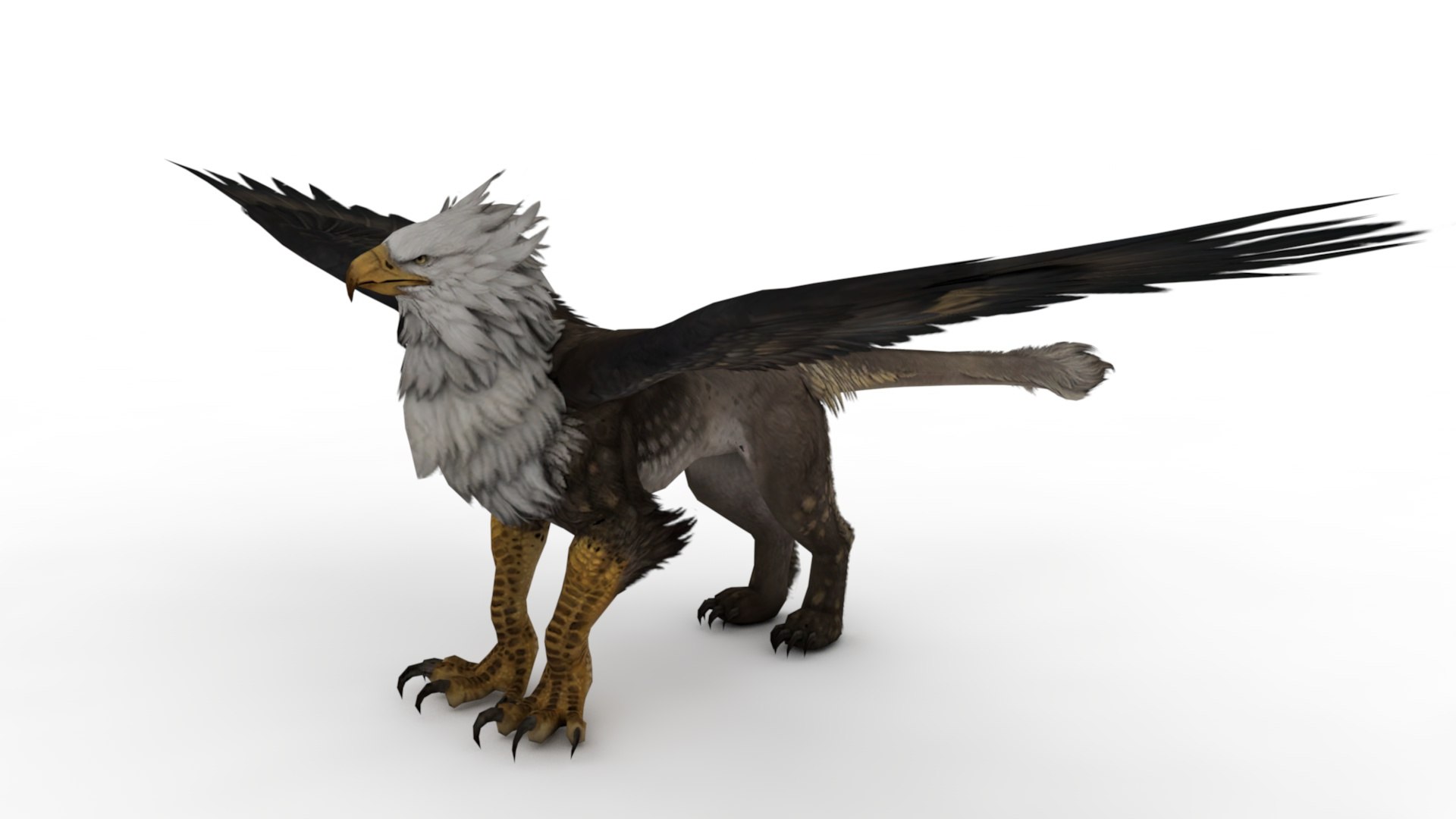 3D Gryphon - TurboSquid 2054367