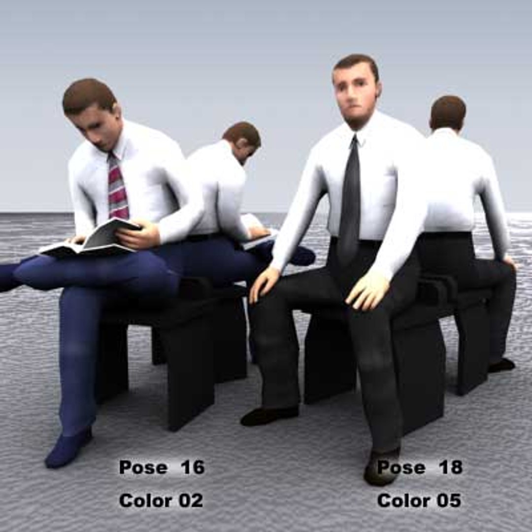 3d Model Male Man People