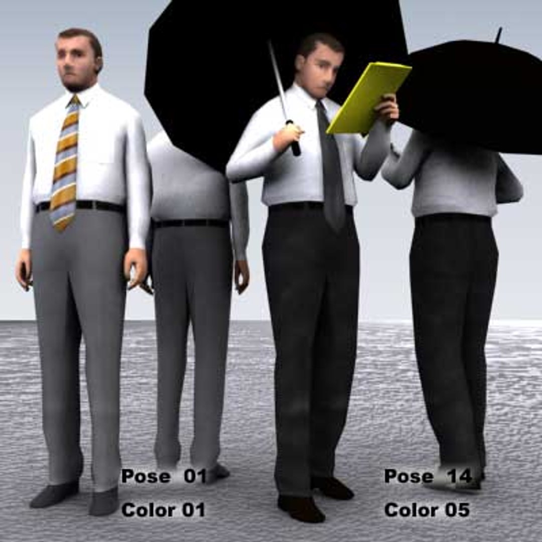 3d Model Male Man People