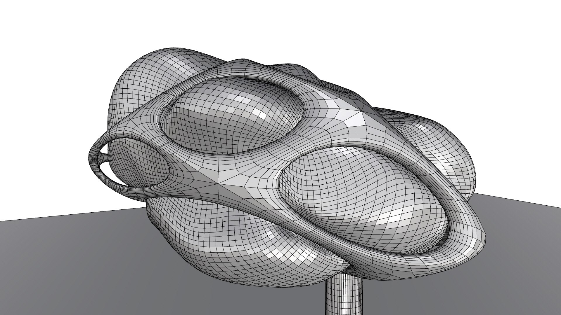 Smooth Sculpture Landmark 3D model - TurboSquid 2072588