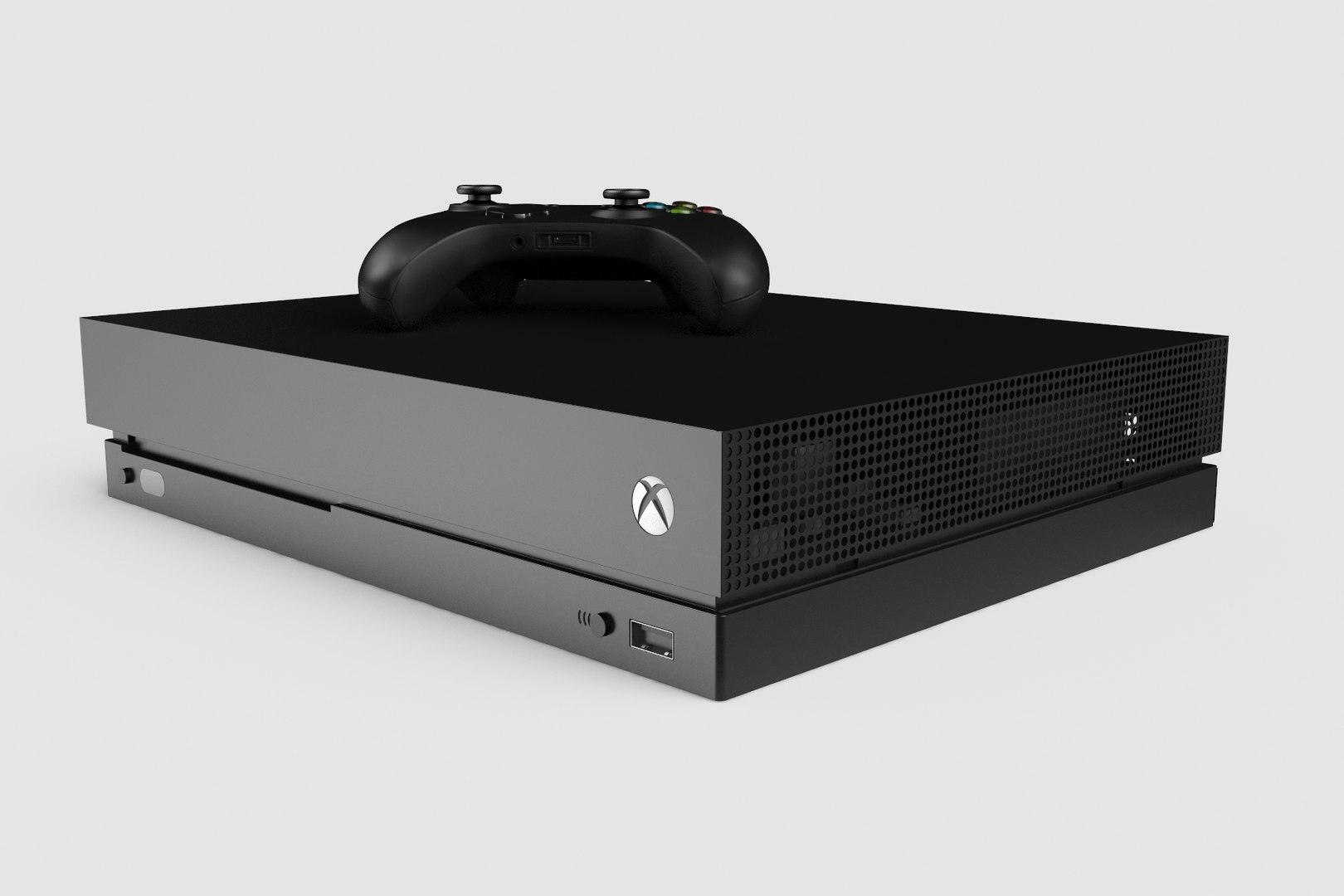 New Xbox X 3D Model - TurboSquid 1170321