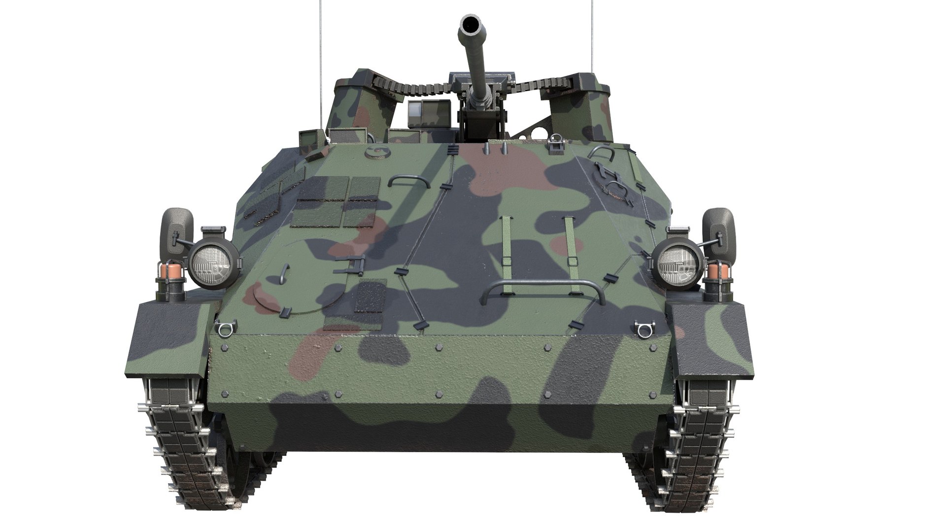 3D Wiesel Armoured Weapons Carrier - TurboSquid 2241175