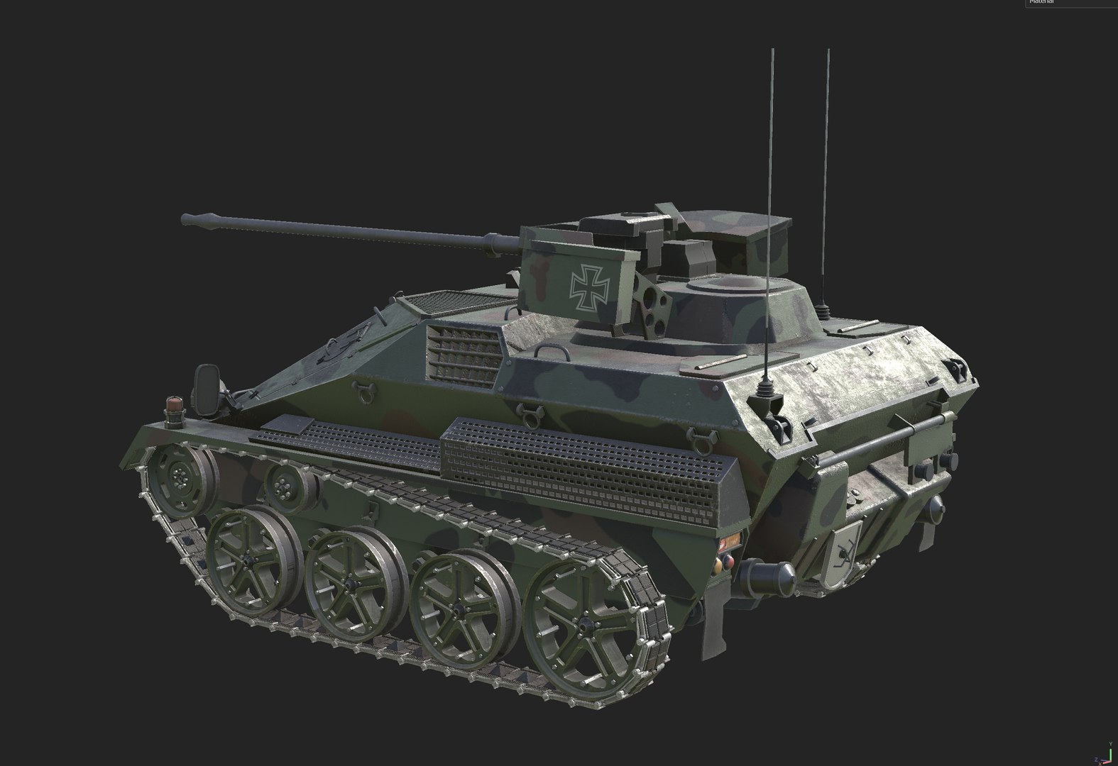 3D Wiesel Armoured Weapons Carrier - TurboSquid 2241175