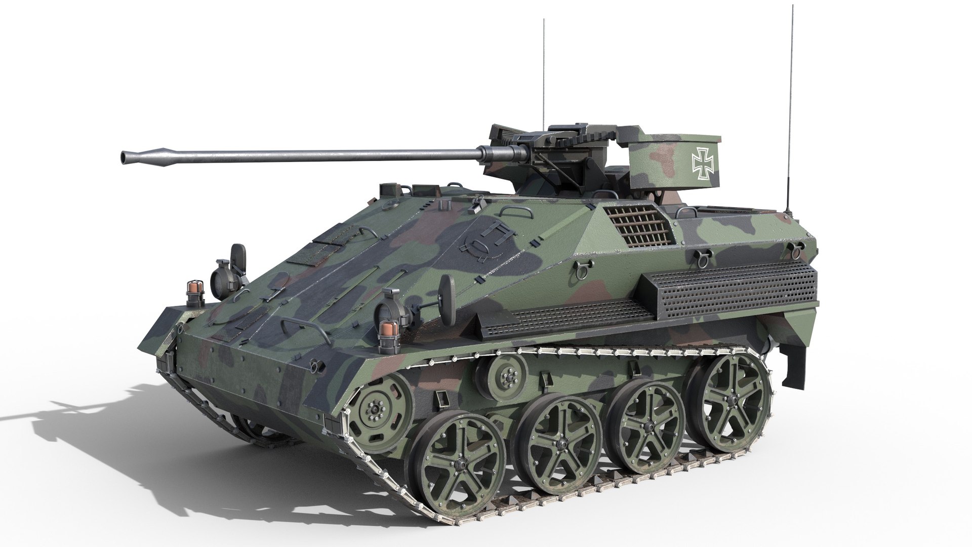 3D Wiesel Armoured Weapons Carrier - TurboSquid 2241175
