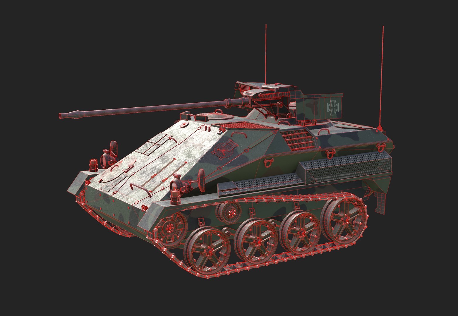 3D Wiesel Armoured Weapons Carrier - TurboSquid 2241175