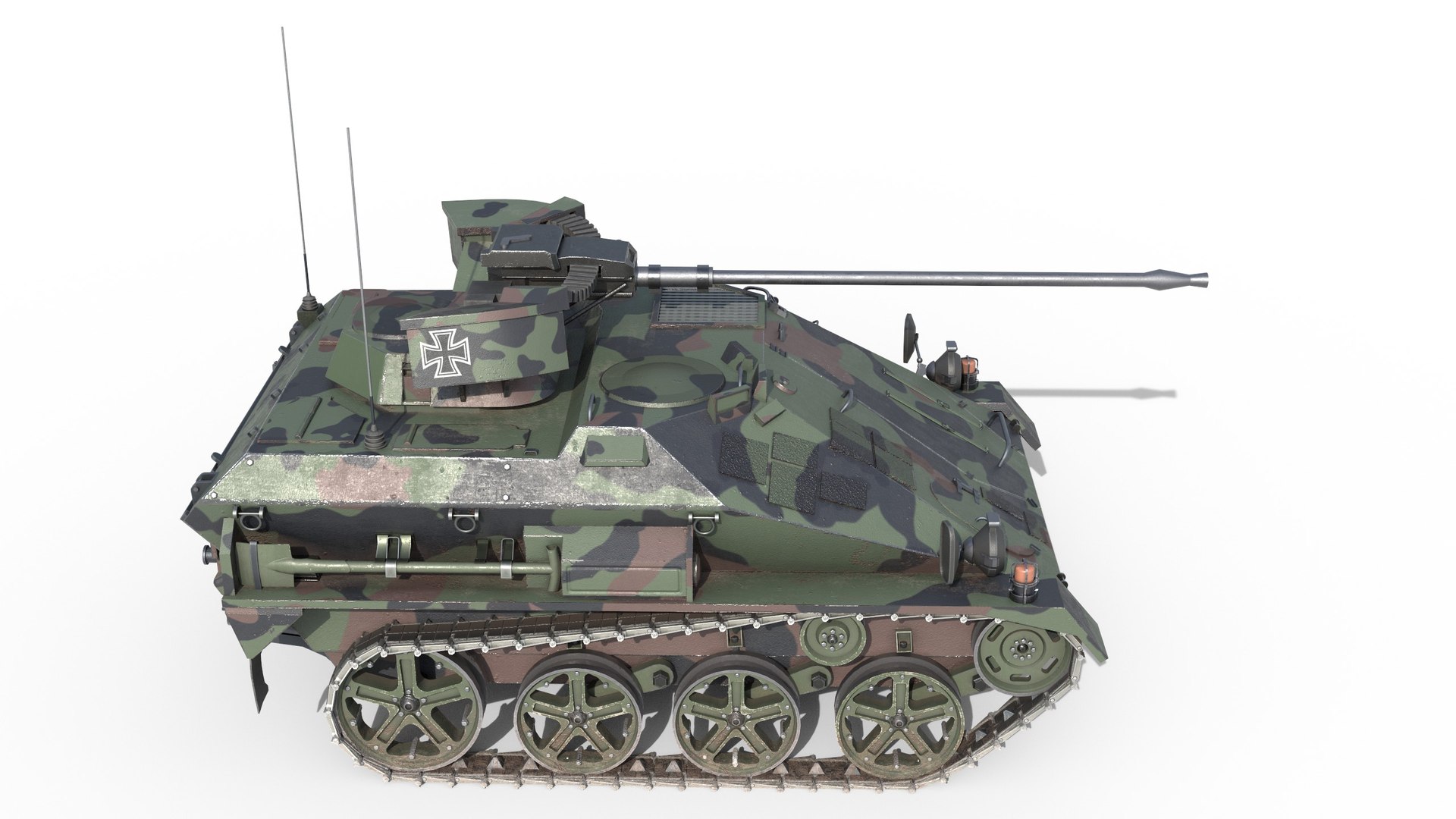 3D Wiesel Armoured Weapons Carrier - TurboSquid 2241175