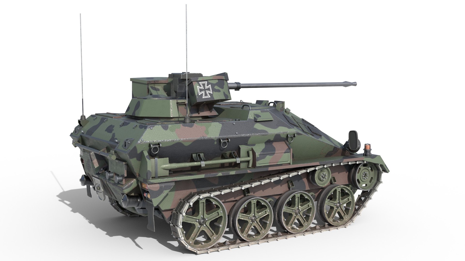 3D Wiesel Armoured Weapons Carrier - TurboSquid 2241175