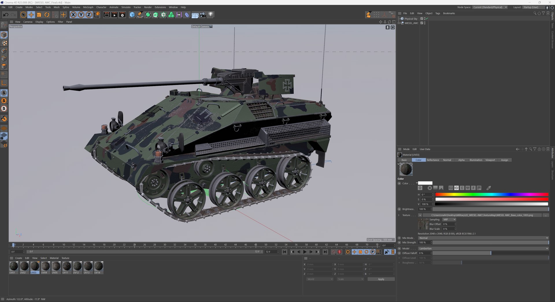 3D Wiesel Armoured Weapons Carrier - TurboSquid 2241175