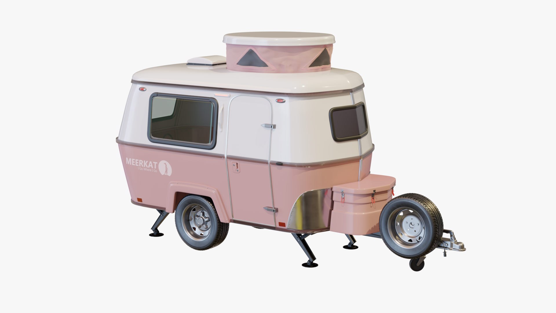 3D MeerKat Travel Trailer Model - TurboSquid 2381476