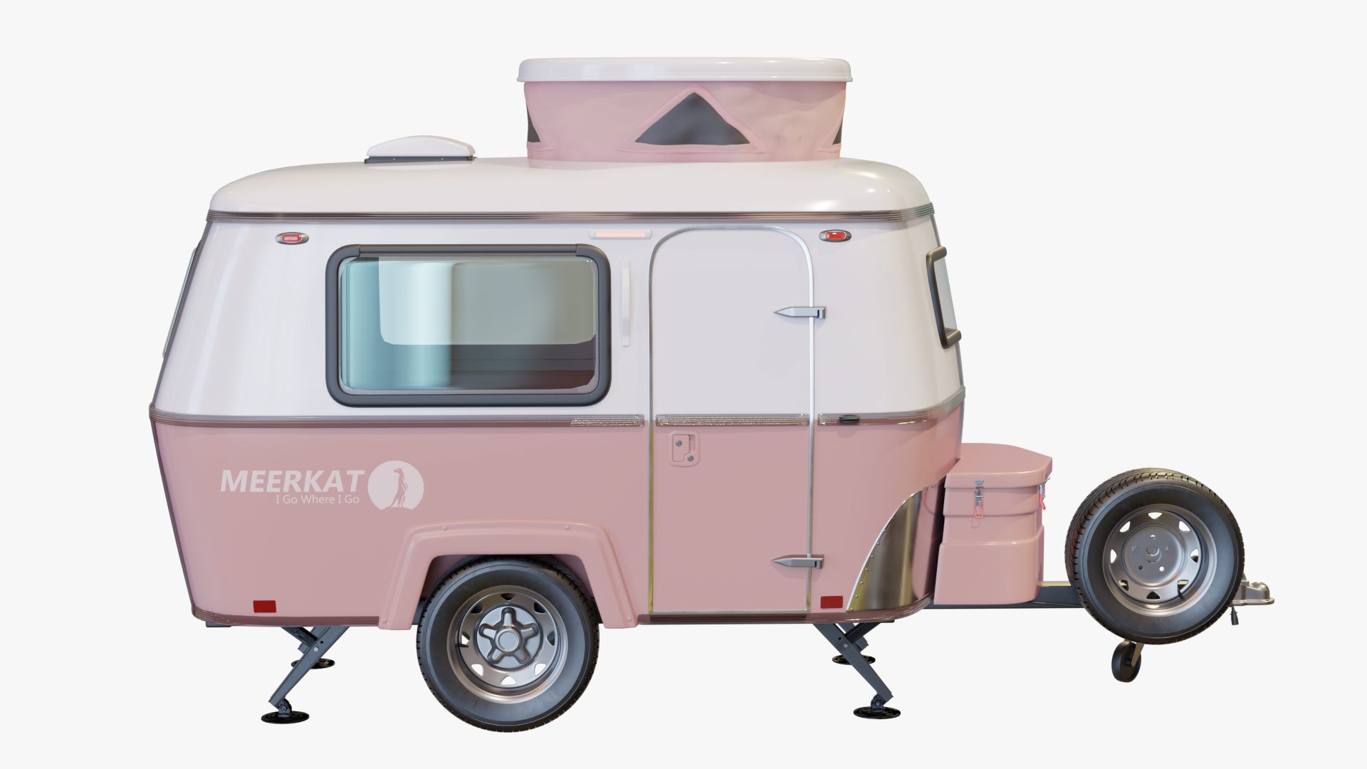 3D MeerKat Travel Trailer Model - TurboSquid 2381476