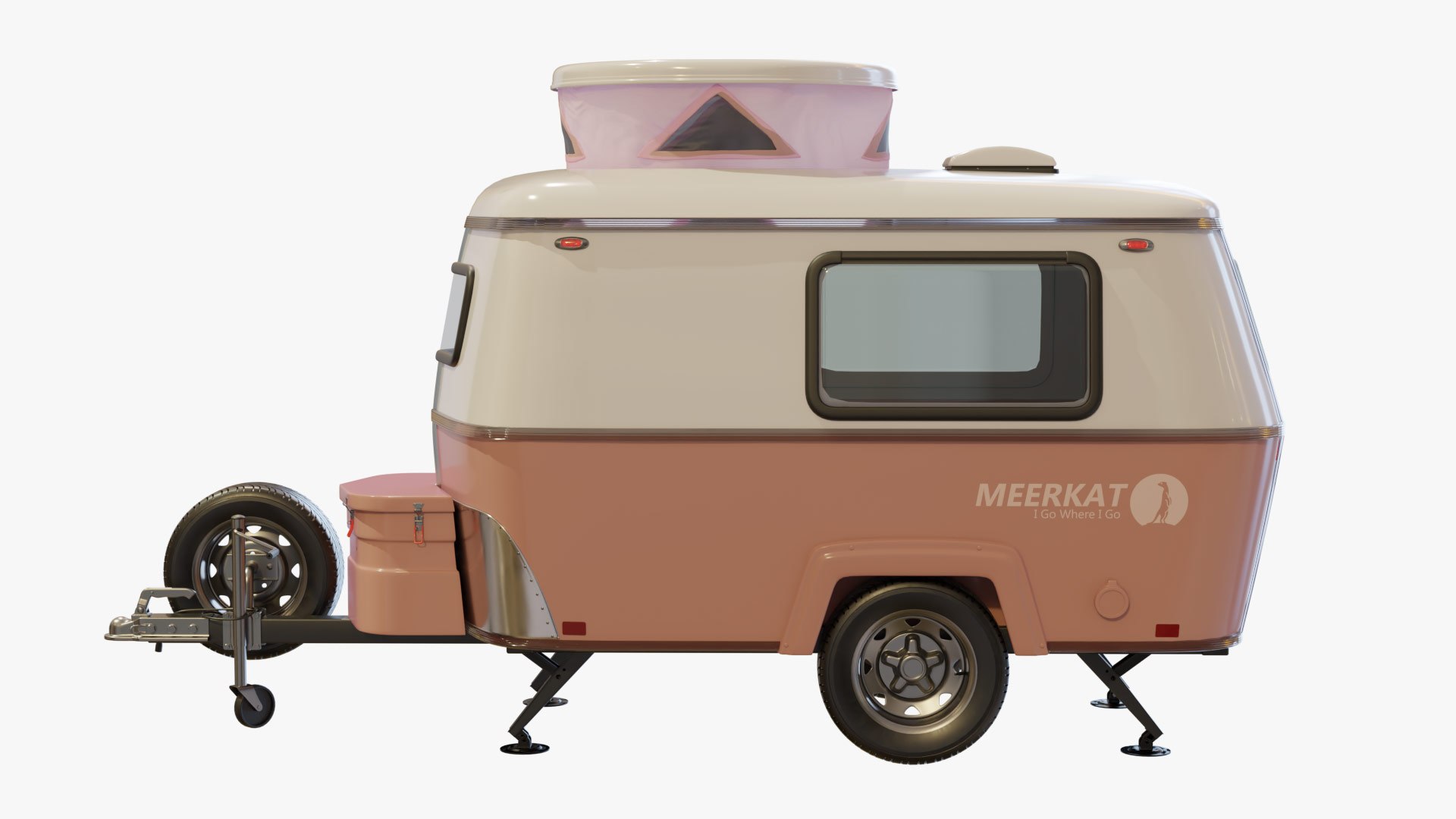 3D MeerKat Travel Trailer Model - TurboSquid 2381476