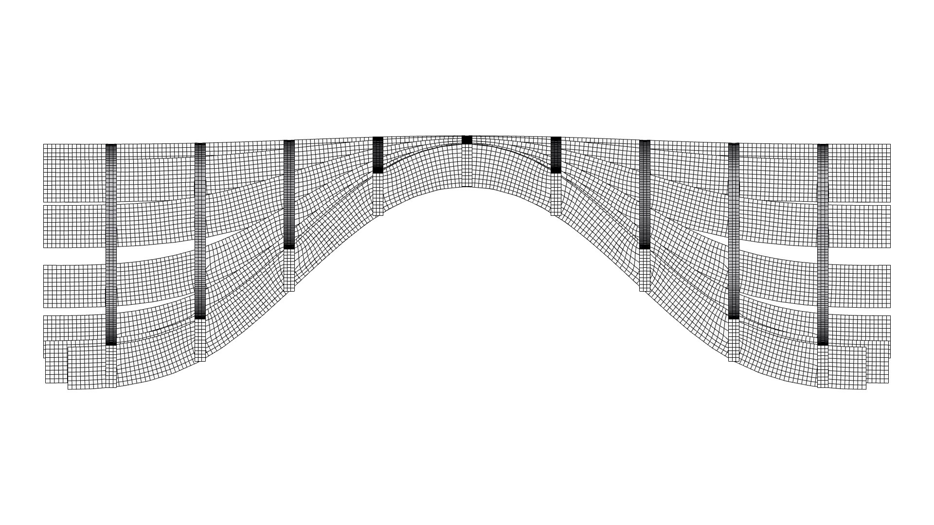 3D Shell Pavilion 03 Beams Model - TurboSquid 2375180