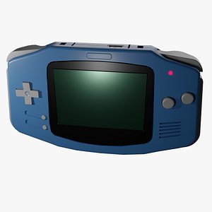 Game Boy Advance 3D Modelos para Descargar | TurboSquid