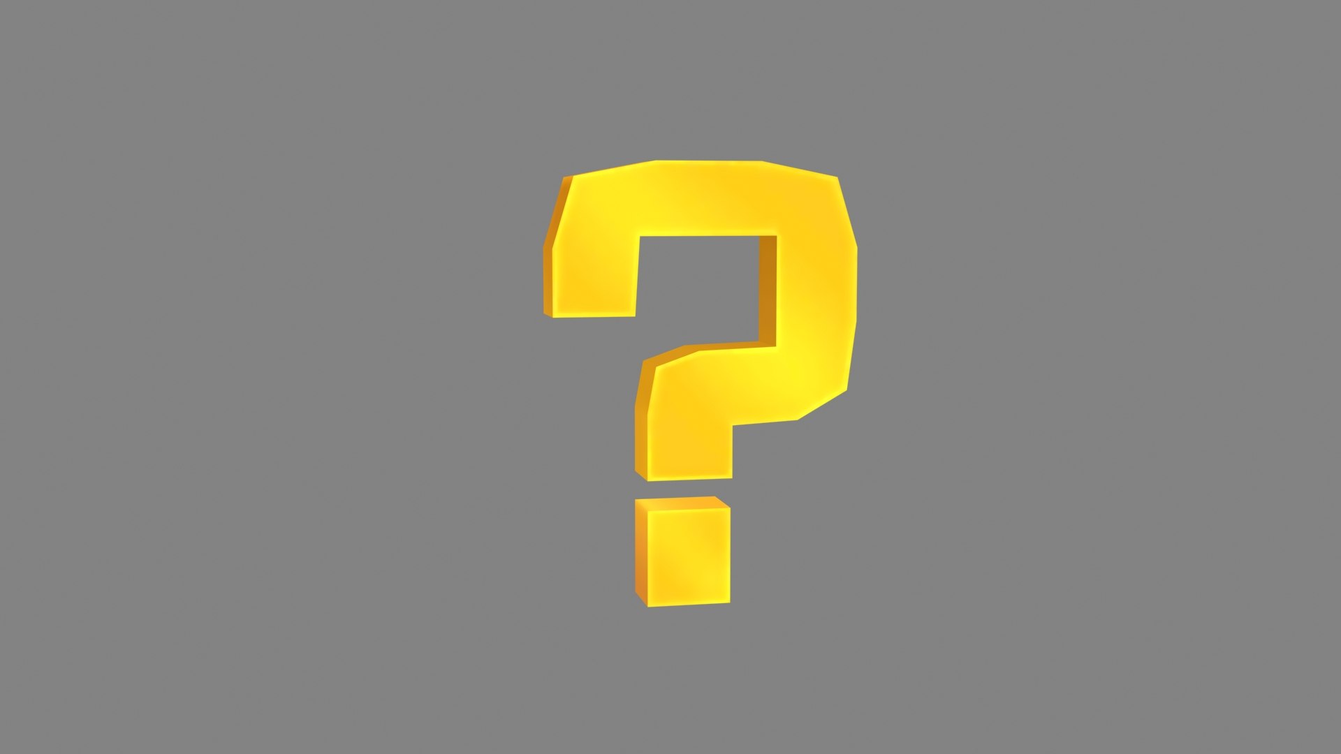 Question Mark - Symbol Icon - A 3D Model - TurboSquid 2114087