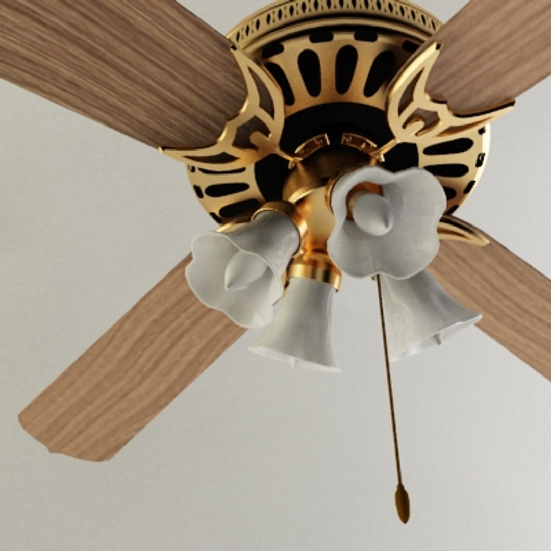 Ceiling Fan 3d Model