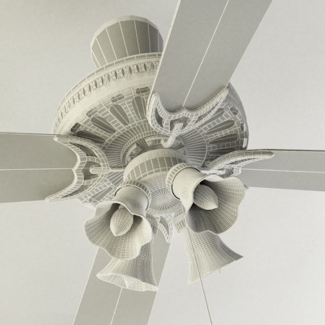 Ceiling Fan 3d Model