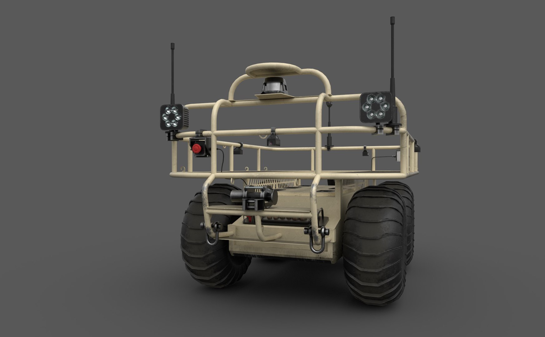 Probot Ground Vehicle 3D - TurboSquid 2075588